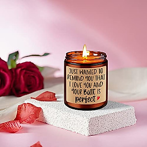 GSPY Scented Candles - Just Because Gifts, I Love You Gifts for Her, Him - Boyfriend Girlfriend Gifts, New Boyfriend Gifts, Girlfriend Gifts - Romantic Anniversary, Funny Birthday Gifts for Women, Men
