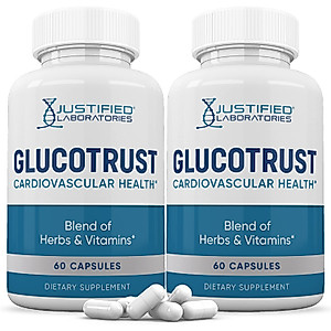 (2 Pack) Glucotrust Advanced Formula Supplement Pills 120 Capsules
