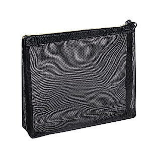 Sucrain Gym Shower Bag, Mesh Shower Caddy Tote, Portable Toiletry Quick-Dry Hanging Basket Organizer(Small)