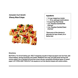 Paradise Red Cherry Halves, 8 Ounce