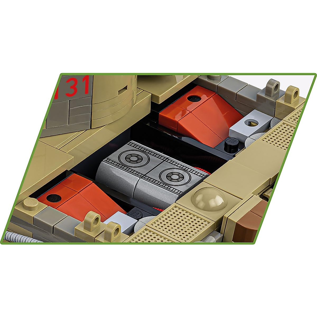 COBI Historical Collection WWII Panzer VI Tiger 131"