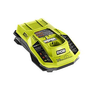 RYOBI 18-Volt ONE+ Lithium-Ion 4.0 Ah LITHIUM+ Battery and 18-Volt Dual Chemistry Charger Kit