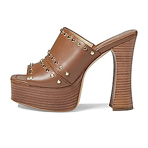 Michael Kors Jagger Platform Mule Luggage 8 M