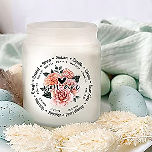 Christian Gifts for Women - Birthday Gifts for Women - Inspirational Gifts for Women - Religious Gifts for Women - Spiritual Gifts for Women, Mom, Friend, Coworker - Scented Candles Gifts for Women