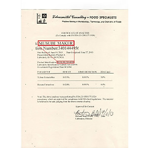 GABO Non Stick Musubi Maker, Press Mold, Certifed Safety, None Toxic, BPA Free (White)