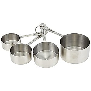 Cuisinart CTG-00-SMC Stainless Steel Measuring Cups, Set of 4,Silver