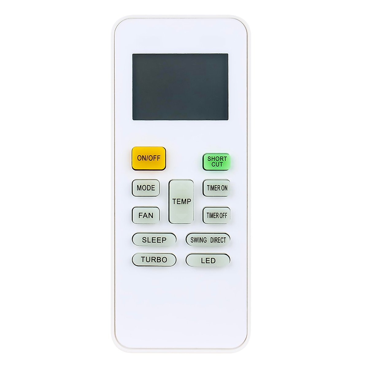 RG52B/BGCE Replace AC Remote Control Compatible with Carrier/Midea Split A/C Unit Air Conditioner RG52F2/BGE RG52B/BGEU RG52B/BGCE
