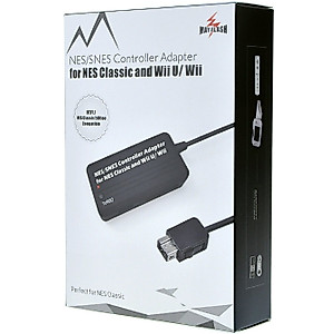 May Flash NES/SNES Controller Adapter for NES Classic and Wii U/Wii