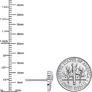 Body Candy Womens 20G Steel Nose Ring Painted Egg Bunny Nose Stud Nose Bone Body Piercing Jewelry 1/4"