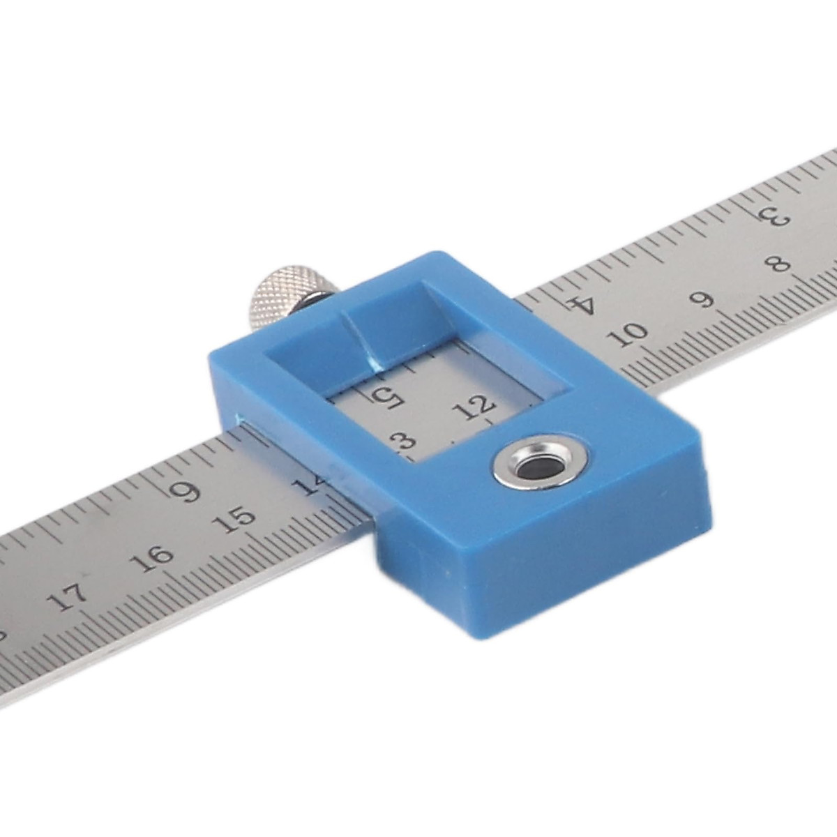 MISNODE Woodworking Hole Positioner Aluminum Alloy Cabinet Hardware Jig Drill Guide Hole Punch Locator Kit Punch Locator for Drawer Door Handle