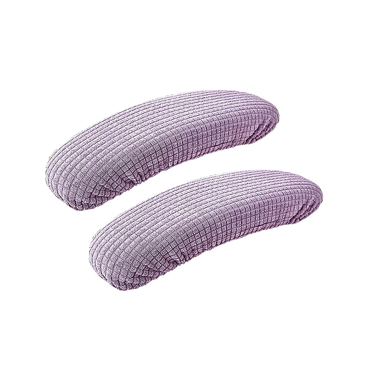 UMXOSM 1pair Office Chair Arm Pad Covers, Stretchable Washable Elastic Office Chair Armrest Slipcovers Covers(Navy Blue)