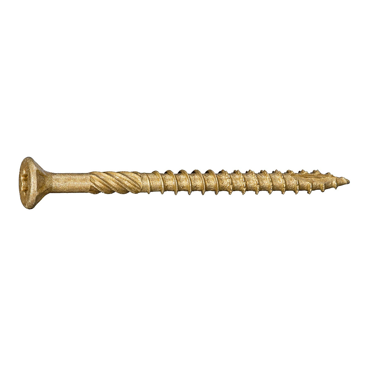 #9 x 2-1/2" Saberdrive Tan XL1500 Coated Exterior Star Drive Multi-Purpose Deck Screws 1 LB, Approx. 88 Pieces