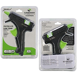 Surebonder LT-160 Mini Low Temperature Glue Gun, 10-watt Multicolor