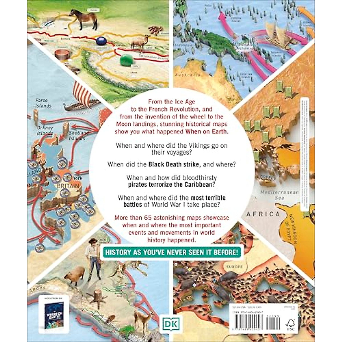 When on Earth?: History as You've Never Seen It Before! (DK Where on Earth? Atlases)