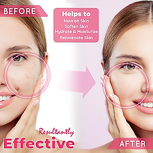 FAIR & WHITE So White Body Oil, 250ml / 8.45fl.oz - with Vitamin E, Almond Oil and 'Lumiskin', Hydrating Formula for Wrinkles, Dryness and Dark Spots