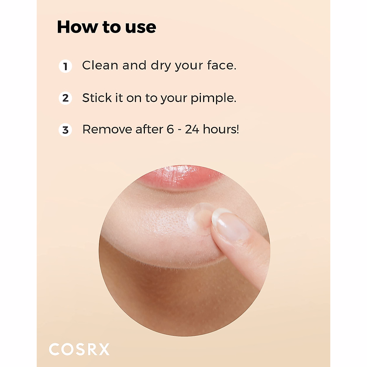 COSRX Master Patch Basic, Overnight Acne Patch Hydrocolloid, Blemish Spot Sticker for Face, Strong adhesion & Thicker Spot Cover, 1 Sizes (36 Count)