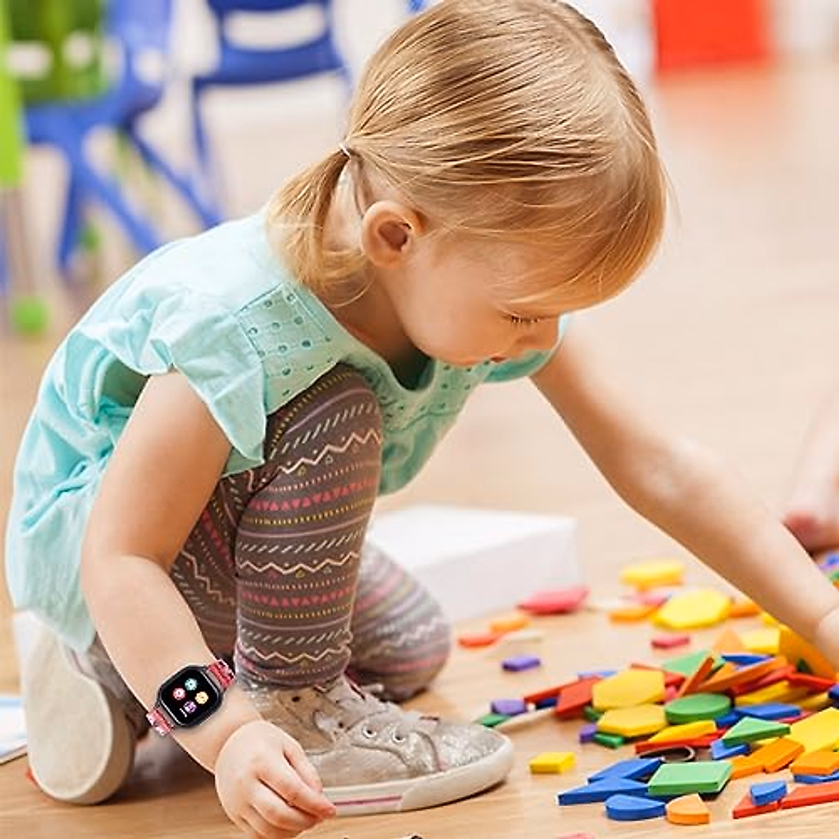 TOLUOHU Transparent Watch Bands for Gizmo Watch 3 2 1 for Kids, 20mm Soft TPU Adjustable Sport Gizmo Watch Band Replacement for Gizmo Watch Bands for Boys and Girls