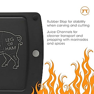 Outset Pig Grill Cutting Boad 10.8” x 14.5” x 0.2”