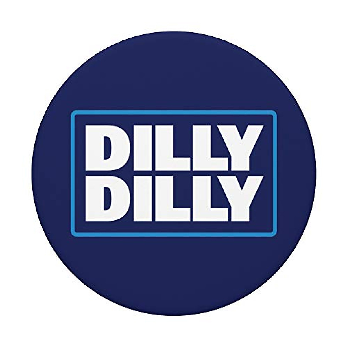 Bud Light Dilly Dilly Blue PopSockets Stand for Smartphones and Tablets PopSockets PopGrip: Swappable Grip for Phones & Tablets