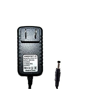 KHOI1971 Wall AC Adapter Cable Compatible with Fisher-Price DRG43 Snug a Puppy Sweet Dreams Cradle N Swing Baby