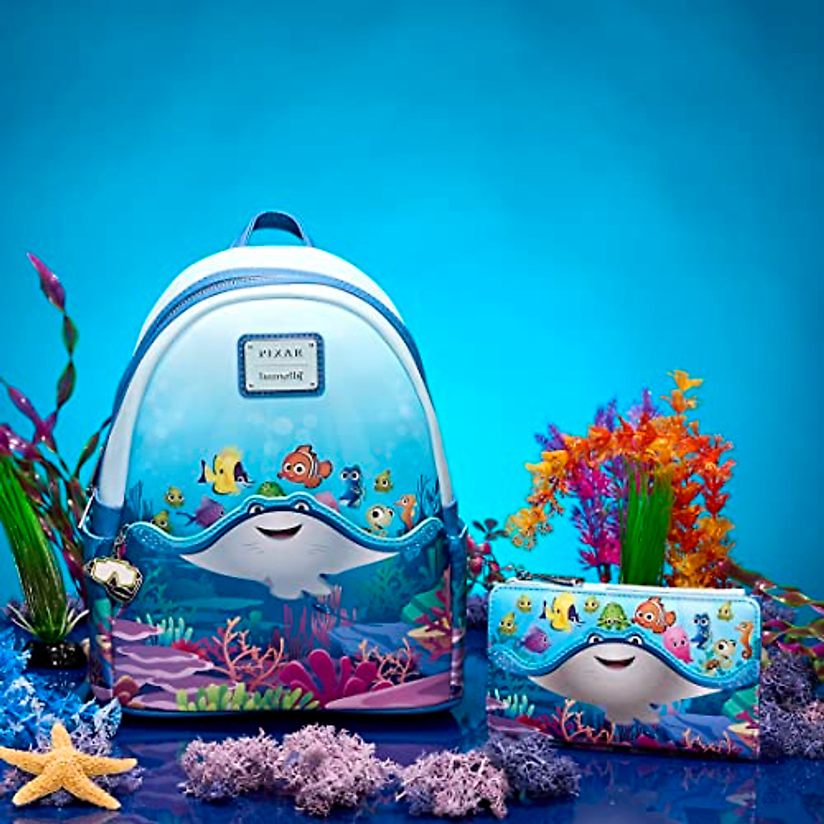 Loungefly Disney: Finding Nemo - Nemo and Friends Backpack, Amazon ...