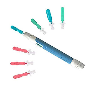 TalkTools® Sensi (Ocean Blue) Oral Sensory Therapy Tool with 7 Sensi Jaw Tips