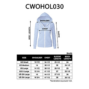 H2H Women's Slim Fit Basic Zip Up Hoodie Sweatshirt Lightweight Long Sleeve with Pocket CHARCOAL US M (CWOHOL030)