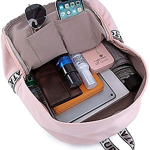 Hey Yoo Backpacks for Girls Backpack for School Bag Bookbag Aesthetic Cute School Backpack for Girls Teens