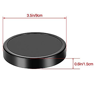 6 Pieces Black Plastic Keep Fresh Lid Parts Replacement Compatible with Magic Bullet 250W