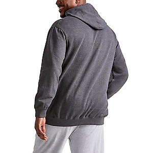 Champion Men's Hoodie, Powerblend, Fleece Striped Sweatshirt for Men (Reg. or Big & Tall)