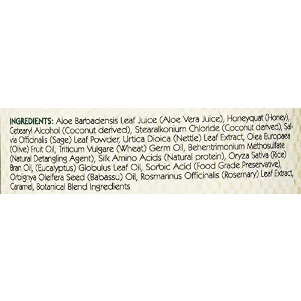 Alikay Naturals Honey and Sage Deep Conditioner Natural Honey, Babassu and Sage 8 Ounce