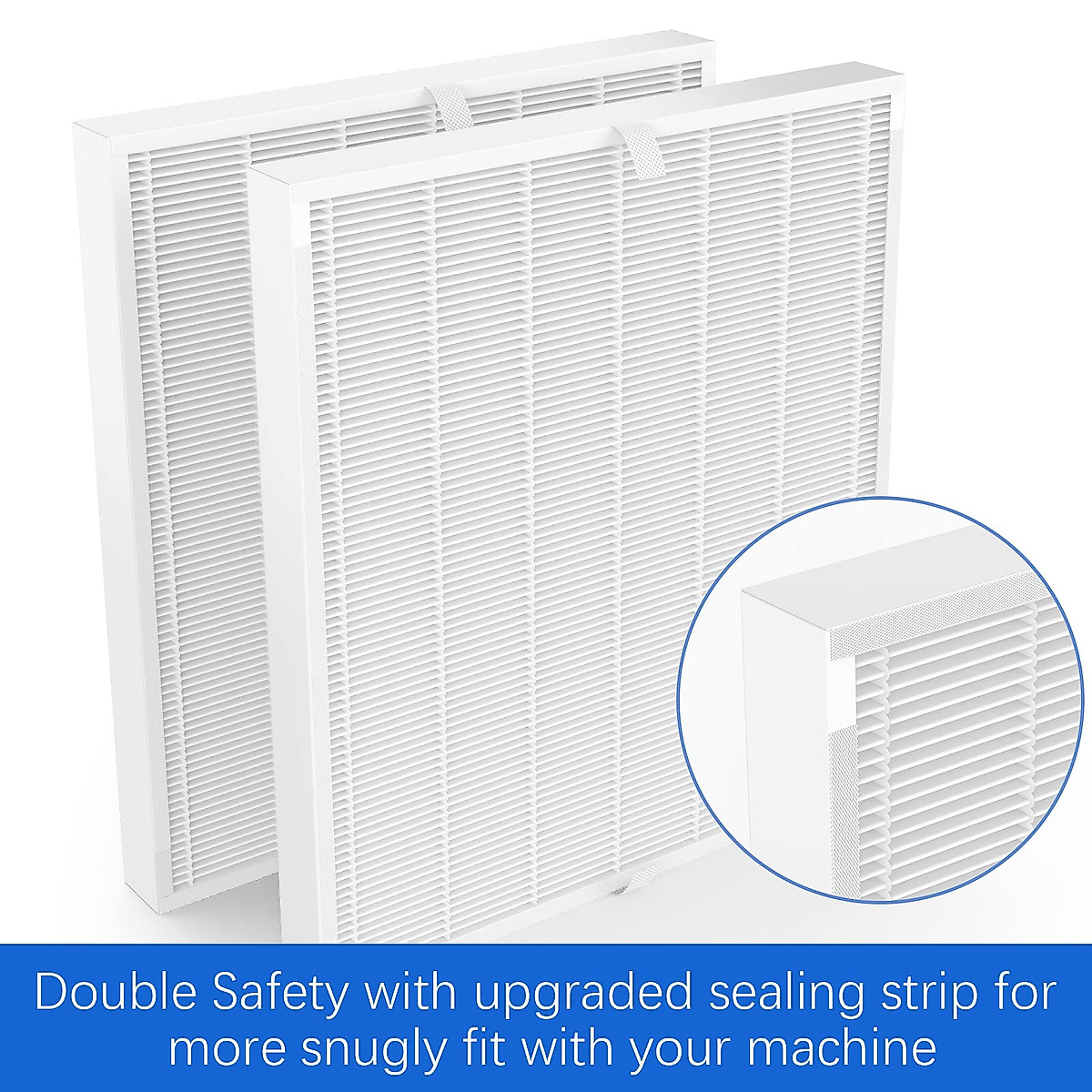VALZONE Upgraded AP-1512HH HEPA Replacement Filters Set Compatible with Coway AP-1512HH Air Purifier, 2 HEPA Filters and 6 Pre-Filters