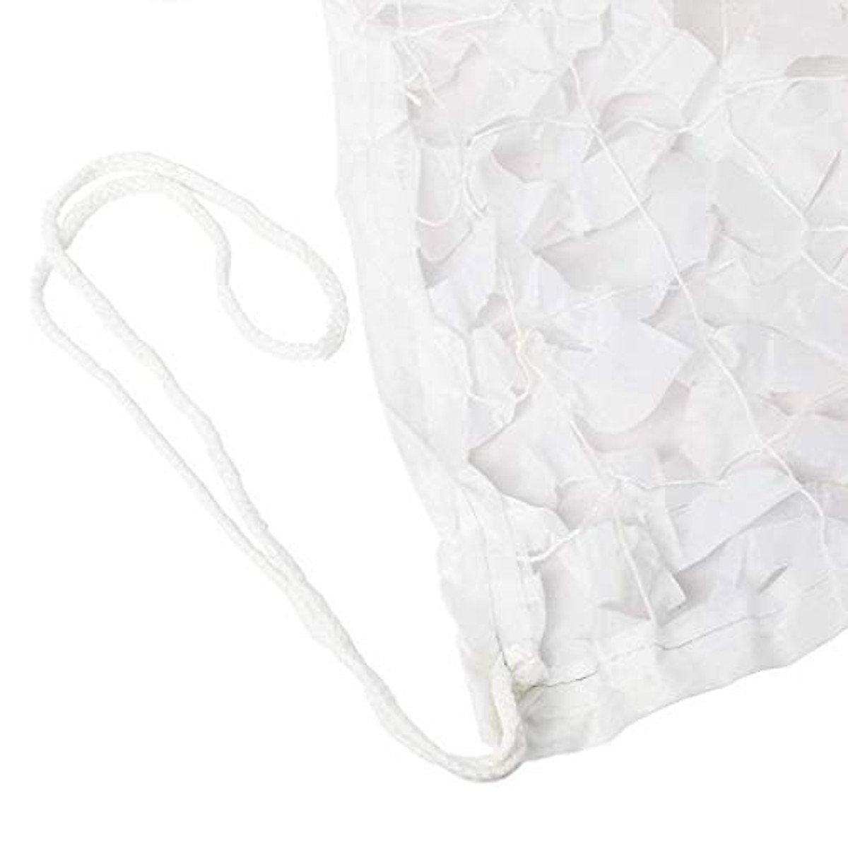 NIANXINN Camo Camouflage Net,150D Oxford Polyester Camo Net,White Sun Protection Net,for Bars Garden Camping Leisure Animal Observation Sun Protection Camouflage Privacy Screen(8x10m/26.2x32.8ft)