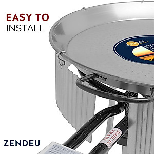 ZENDEU Paella Gas Burner Windshields (28 inch)