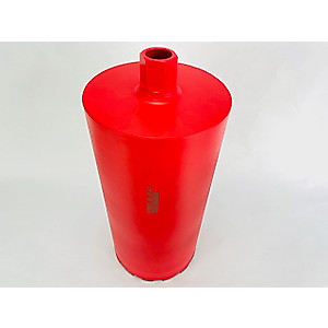 8" Inch Diamond WET Core Drill Bit 1-1/4” Threaded by BLUEROCK Tools for Concrete Rebar Asphalt Brick Rock Masonry Hole Barrel Coring