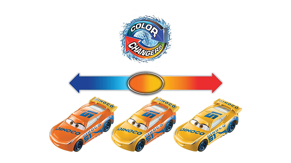 Disney Color Change Cars - Transform with Water Fun!