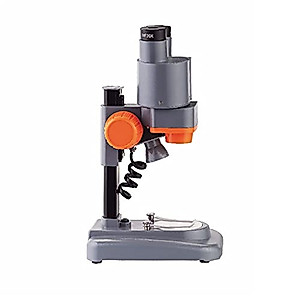 SAWQF 40X Binocular Stereo Microscope for PCB Solder Mineral Specimen Watching Kids Science Education Phone Repair Tool