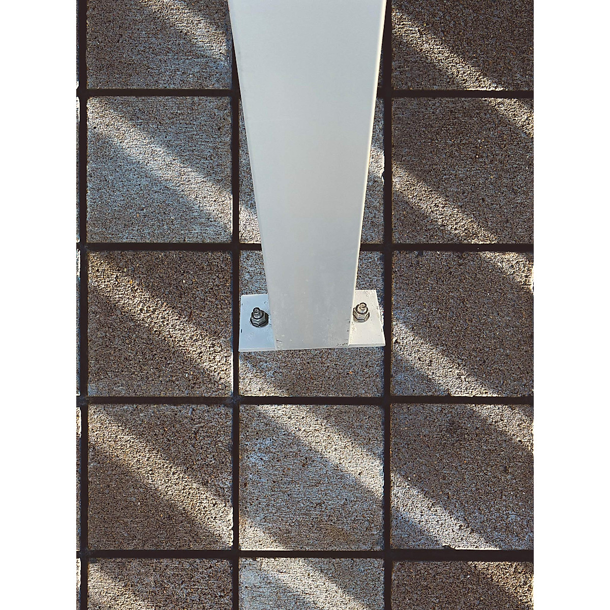 Four Seasons Outdoor Living Solutions Optima Series 20X12ft High-Grade Aluminum Attached Solid Outdoor Patio Cover Awning, 3 Posts, 20 Lb. Snow Load, White