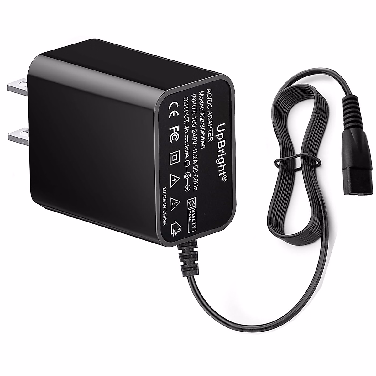 UpBright 2-Prong 5V AC/DC Adapter Compatible with PetTech PT0G1 PTOG1 PTOGI Pet Tech Dog Pet Grooming Kit Rechargeable Battery Cat Pets Hair Clipper Cordless 5VDC 1000mA 5VDC 1A Power Supply Charger