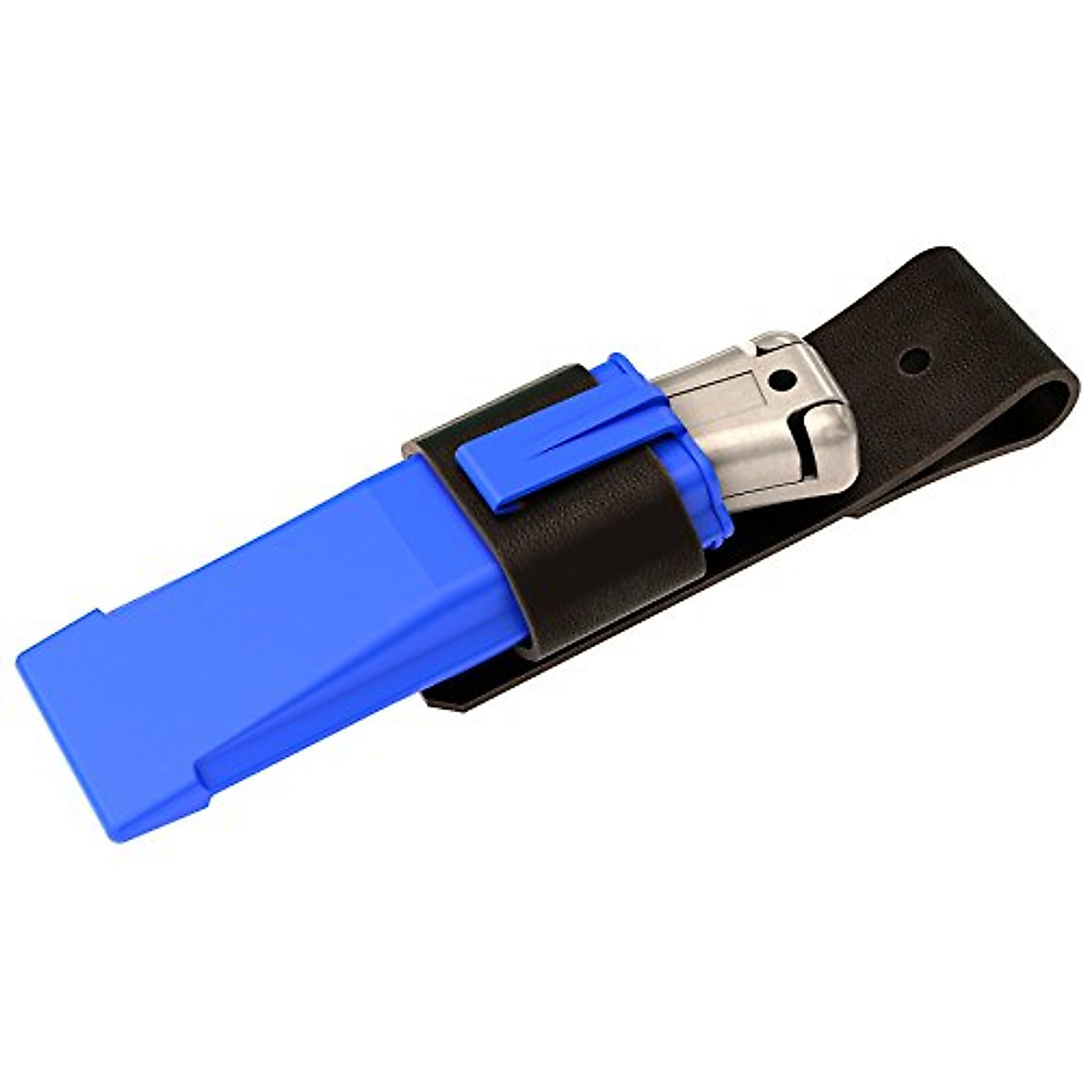 Bon Tool 15-500 Dolphin Knife Heavy Duty Anti Slip Utility Knife- Box Cutter with Holster, Ultra Sharp, Quick Blade Change Mechanism with Lock-Back Design