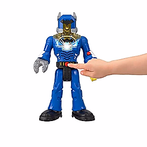 Imaginext DC Super Friends Batman Toys Insider & Exo Suit 12-Inch Robot with Lights & Sounds Plus Figure for Ages 3+ Years