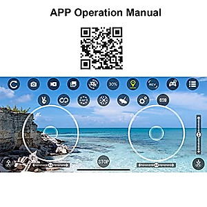 FDWYTY Drone with Camera, Mini Foldable FPV RC Quadcopter with 1080P HD Image / Live Video Remote Control Aircraft Toys Gifts for Kids Adults Boys Girls Beginners - 2 Batteries, 25 Mins Flight Time, Black