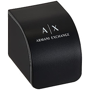 AX ARMANI EXCHANGE Men's Brown Leather Strap Watch (Model: AX2133)