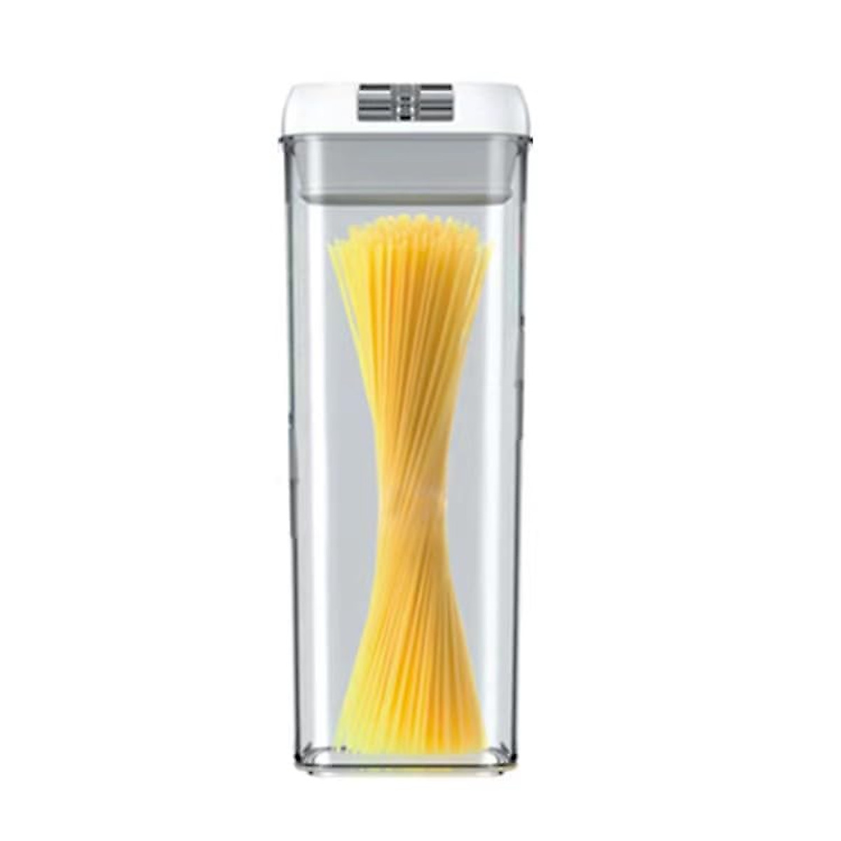 ASANSH Sealed container Transparent jar Food Storage Container for Cereal Sugar Baking Supplies (1.2L)