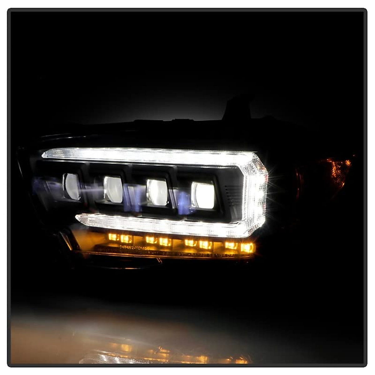 Spyder Apex - Projector Headlight (PRO-YD-TT16LEDAP-BK)