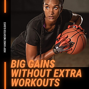 HOOPSKING Hoop Handz Weighted Basketball Dribbling Gloves