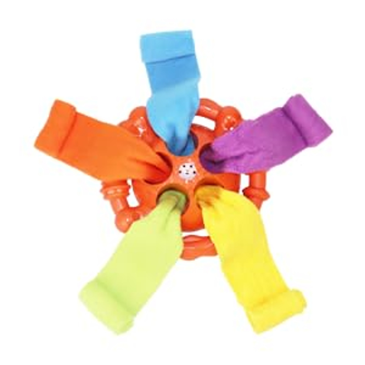 OUQEEING Dog Chew Toys with Beef Flavor Bite Resistant Toys Hidden Food Cloth Strips for Medium, Large Dog Interactive Trainning Treat,Durable Hard Toys for Aggressive Chewers,Teeth Cleanning