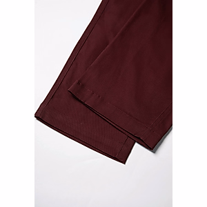 AIFARLD Men's Cargo Pants with Pockets Cotton Hiking Sweatpants Casual Athletic Jogger Sports Outdoor Trousers Relaxed Fit Red