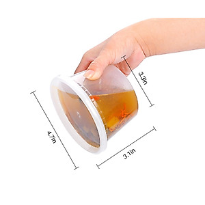 EDI [16 OZ, 25 Sets] Plastic Deli Food Storage Containers with Airtight Lids | Microwave-, Freezer-, Dishwasher-Safe | BPA Free | Heavy-Duty | Meal Prep | Leakproof | Recyclable