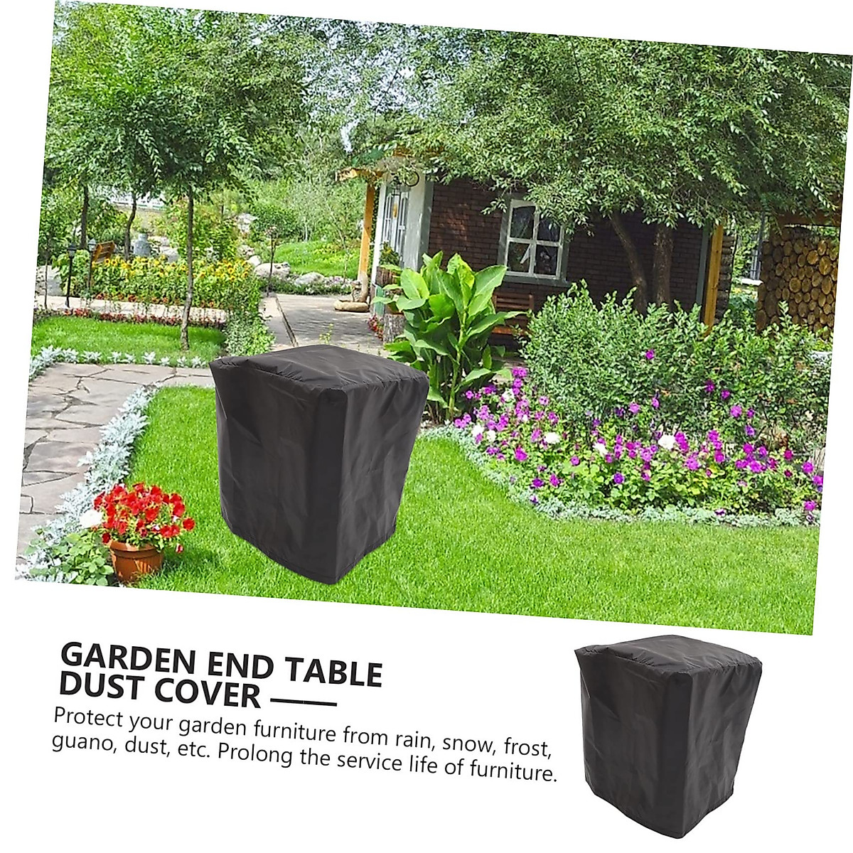 5pcs furniture cover patio chair cover tea table cover garden furniture cover snow furniture cover 190 silver coated polyester taffeta furniture set deep mask